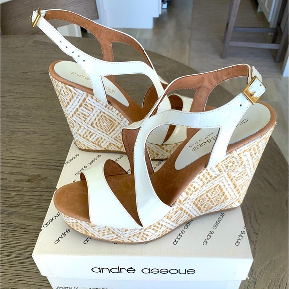 Andre Assous | Shoes | Nwt Andre Assous Womens Johanna Hi Wedge ...